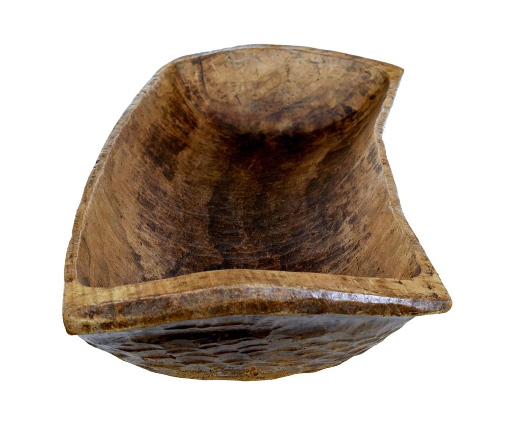 Large Early 20th Century Dug Out Bowl, 1890s for sale at Pamono