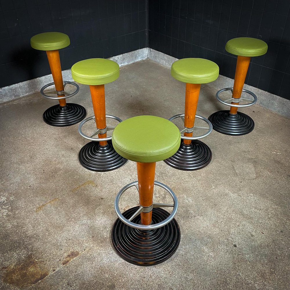 Drehbarer Mid-Century Barhocker bei Pamono kaufen