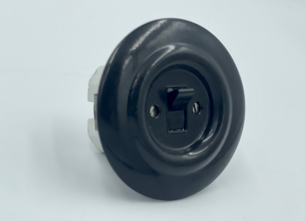 Czech Bakelite Light Switch, 1920s for sale at Pamono