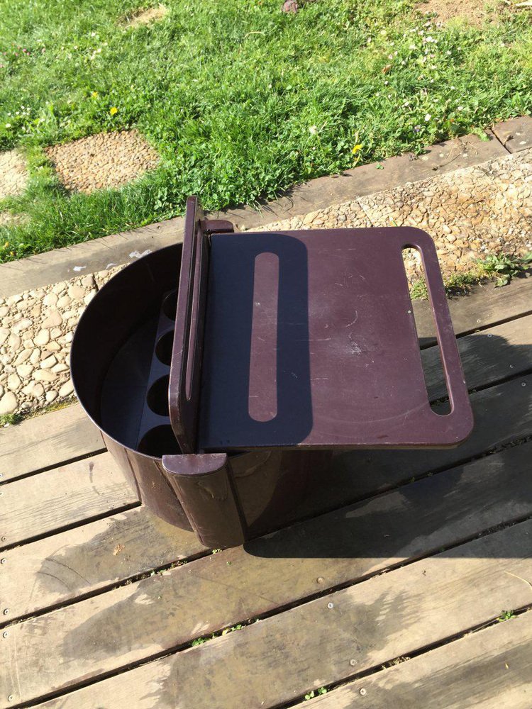 Portable Bar in Plastic, 1970 for sale at Pamono