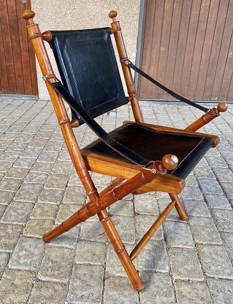 Colonial Chair in Bamboo for sale at Pamono