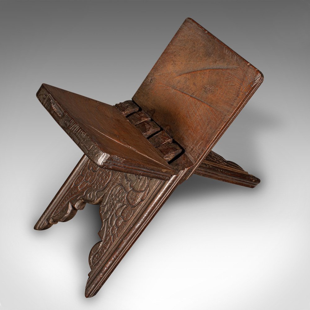 Antique Anglo Indian Folio Stand, 1900s for sale at Pamono
