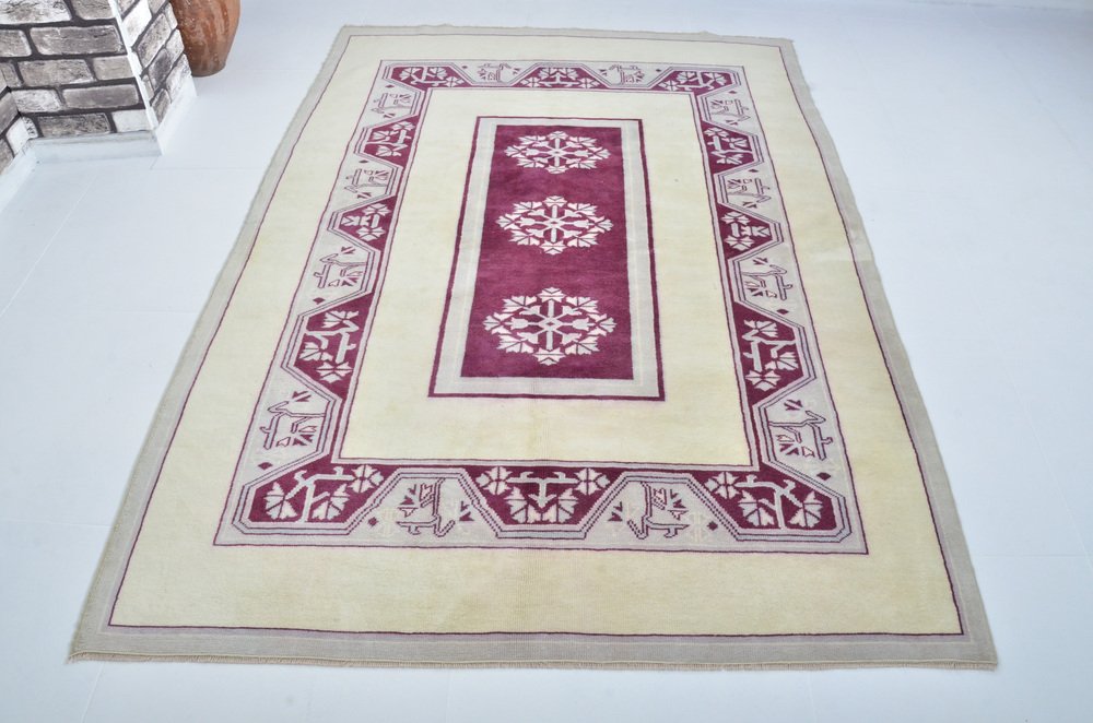 Mid-Century Modern Handmade Tribal Rug for sale at Pamono