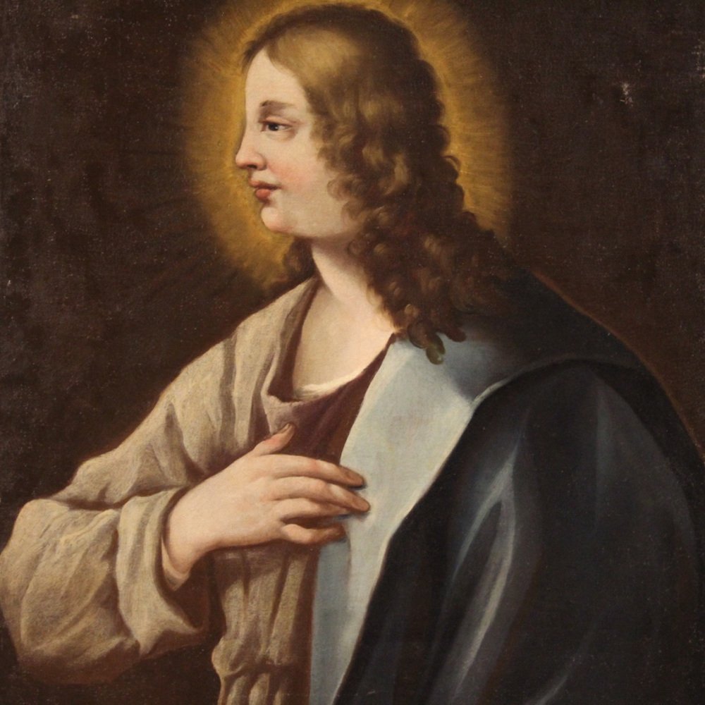 Italian Artist, Saint, 1770, Oil on Canvas for sale at Pamono