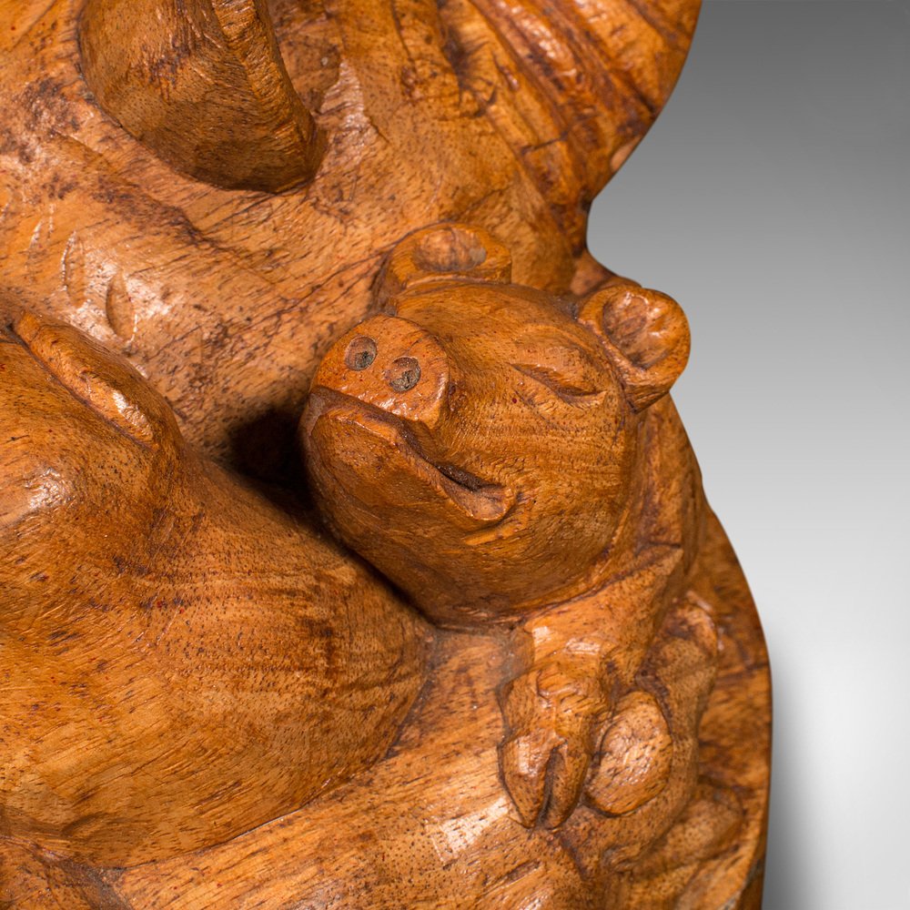 Victorian English Carved Dome in Cedar, 1900s for sale at Pamono