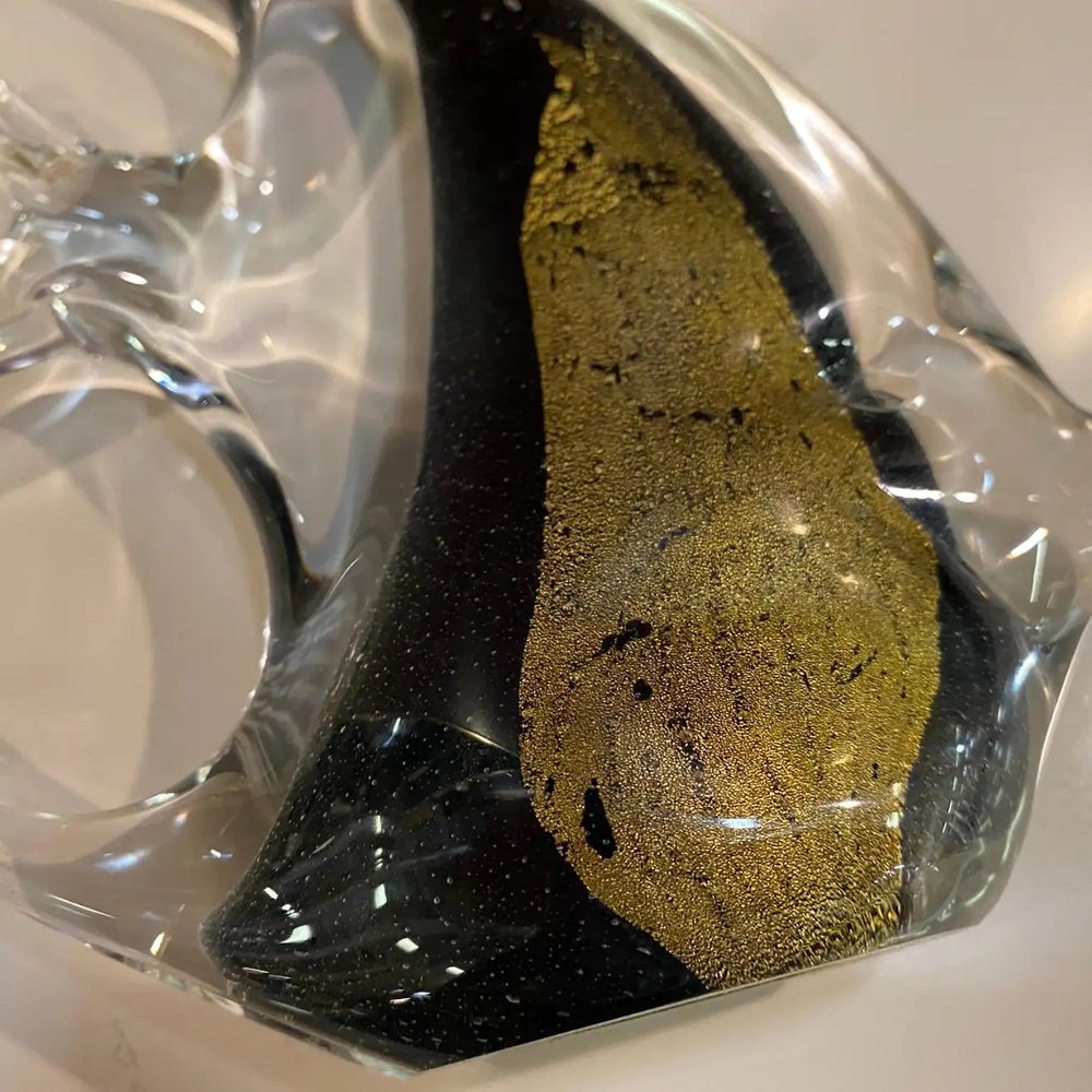 Modernist Murano Glass Sculpture of Tropical Fish by Seguso, 1980s for ...