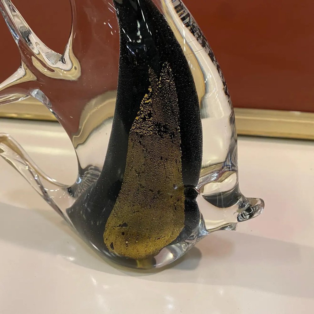 Modernist Murano Glass Sculpture of Tropical Fish by Seguso, 1980s for ...