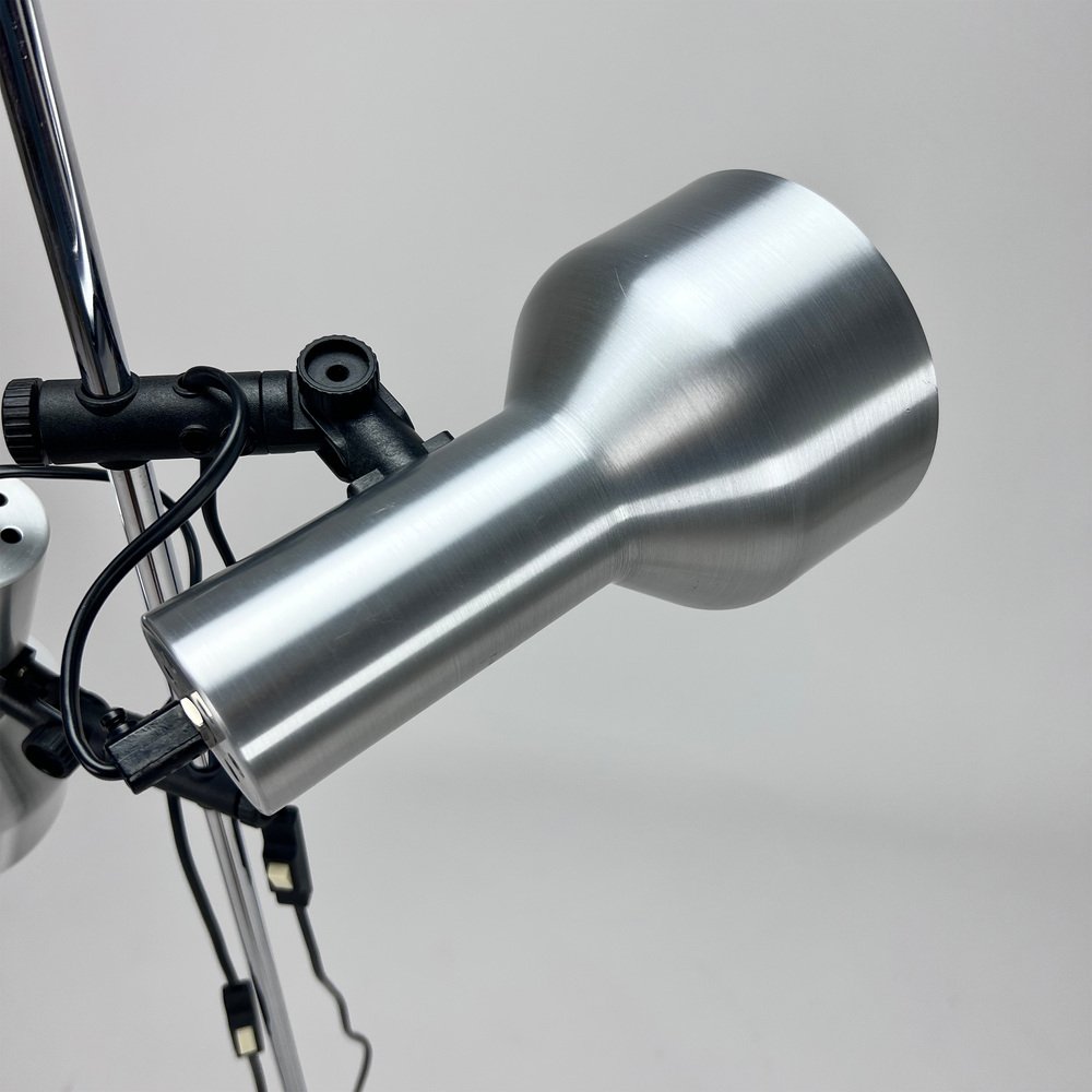 Stehlampe aus Aluminium von Ts Belysning, 1970er bei Pamono kaufen