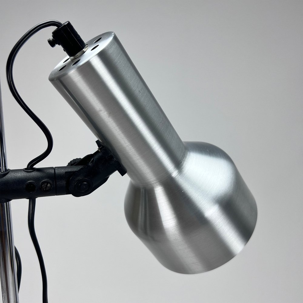 Stehlampe aus Aluminium von Ts Belysning, 1970er bei Pamono kaufen