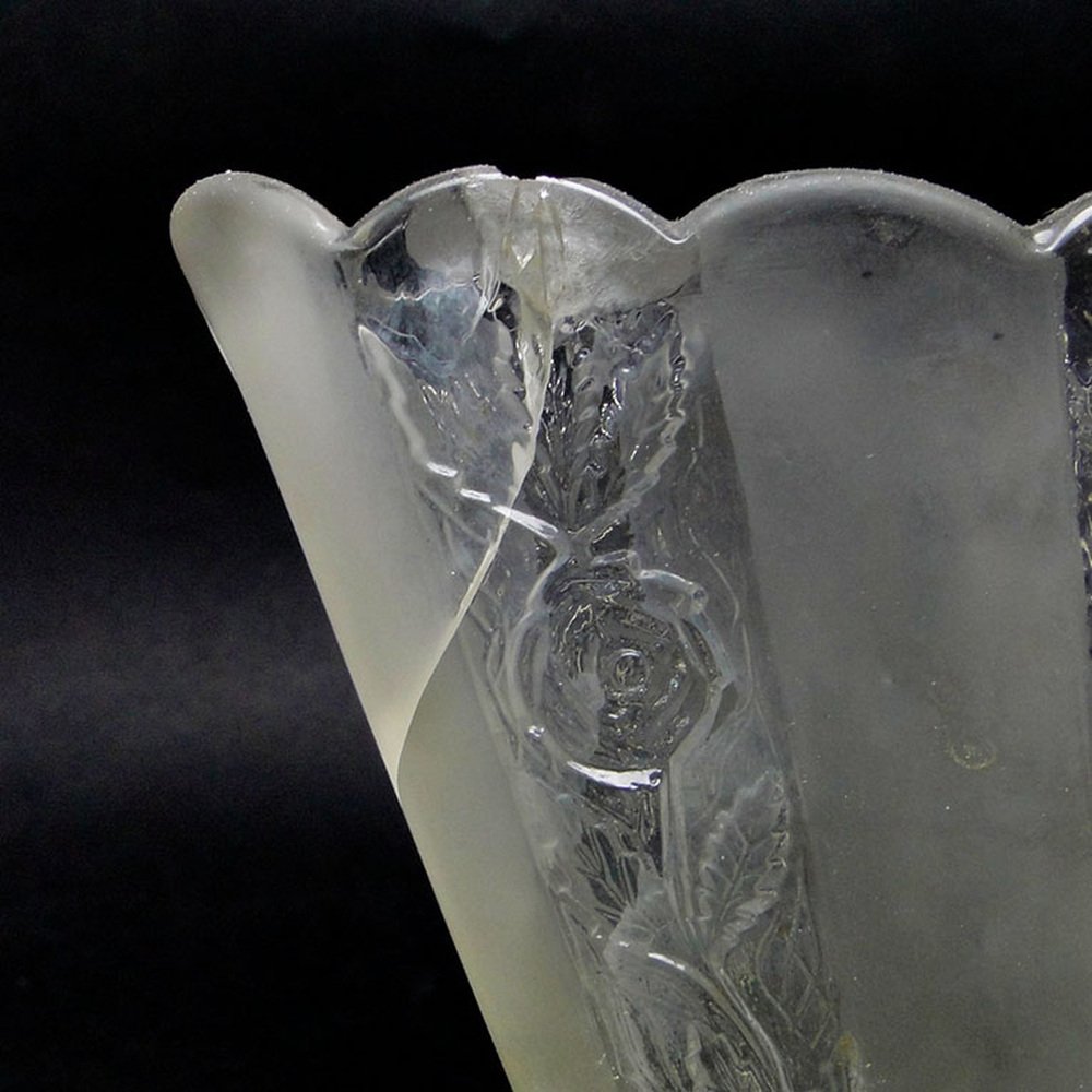 Art Deco Vase from Bolesław Morawski Glassworks, Poland, 1930s for sale ...