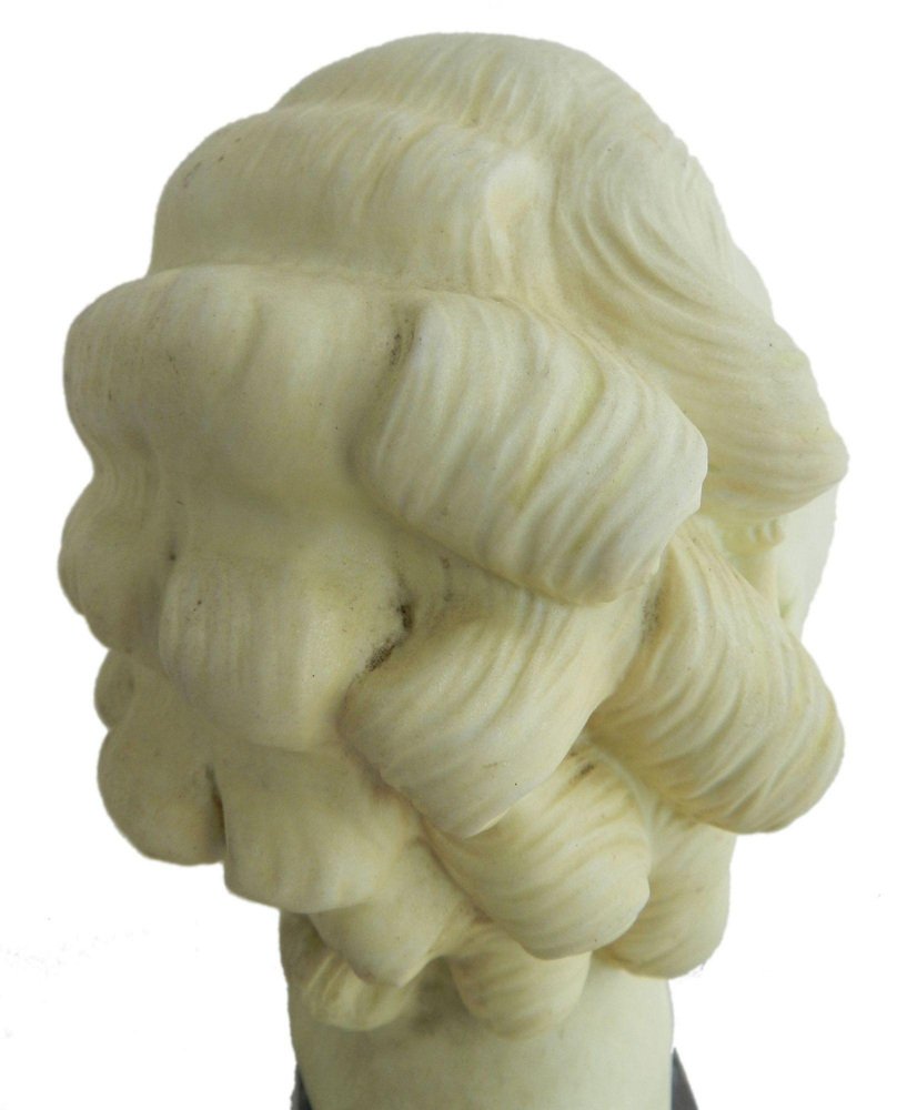 French Bust of Girl, 1920s for sale at Pamono