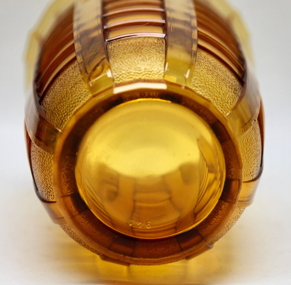 Art Deco Luxval No 941 Vase from Val Saint Lambert, 1934 for sale at Pamono