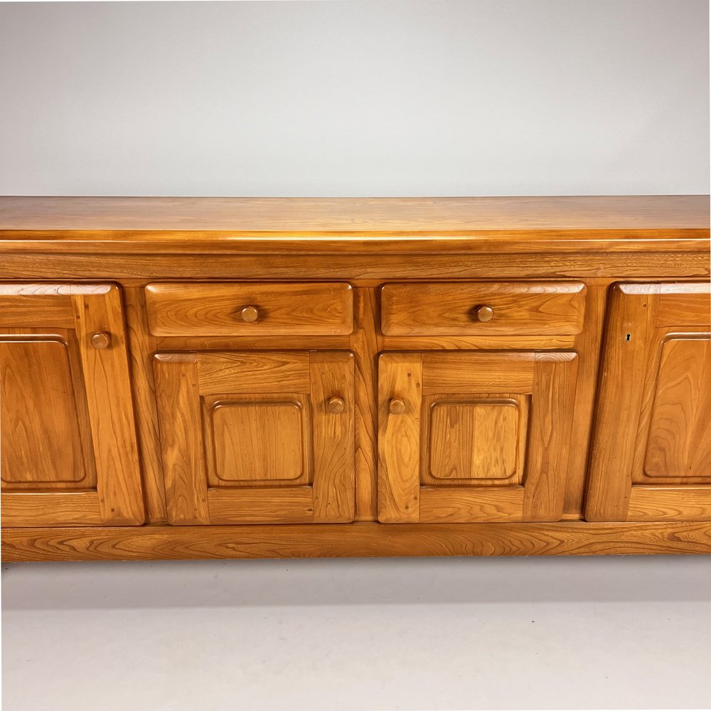 Elm Sideboard in the style of Maison Raigan, France, 1970s for sale at ...