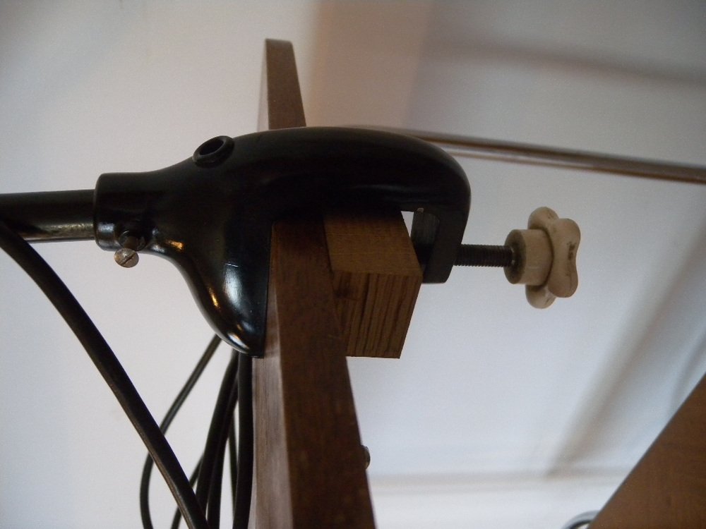 Long Aeg Design Architects Desklamp Draw Lamp 60er Clamping Lamp Table ...