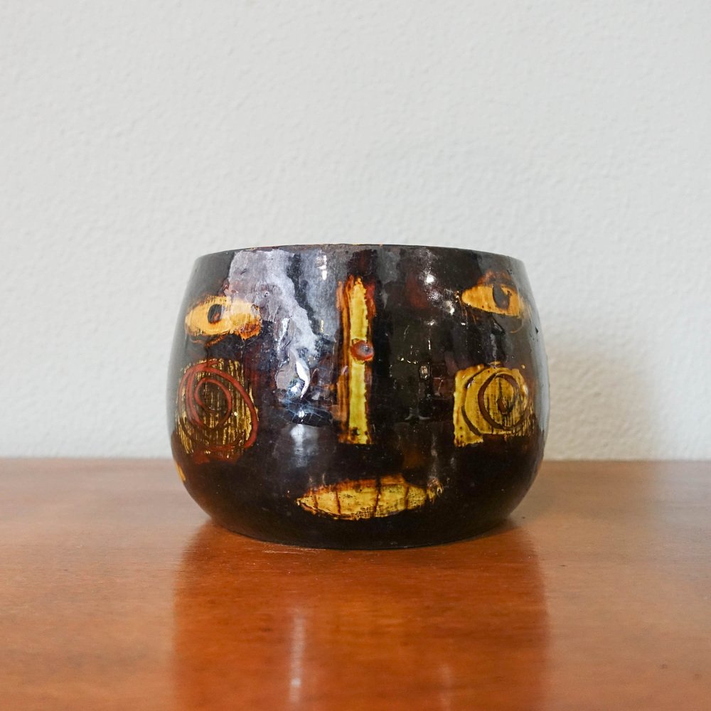 Vintage Anthropomorphic Ceramic Box, 1950s for sale at Pamono