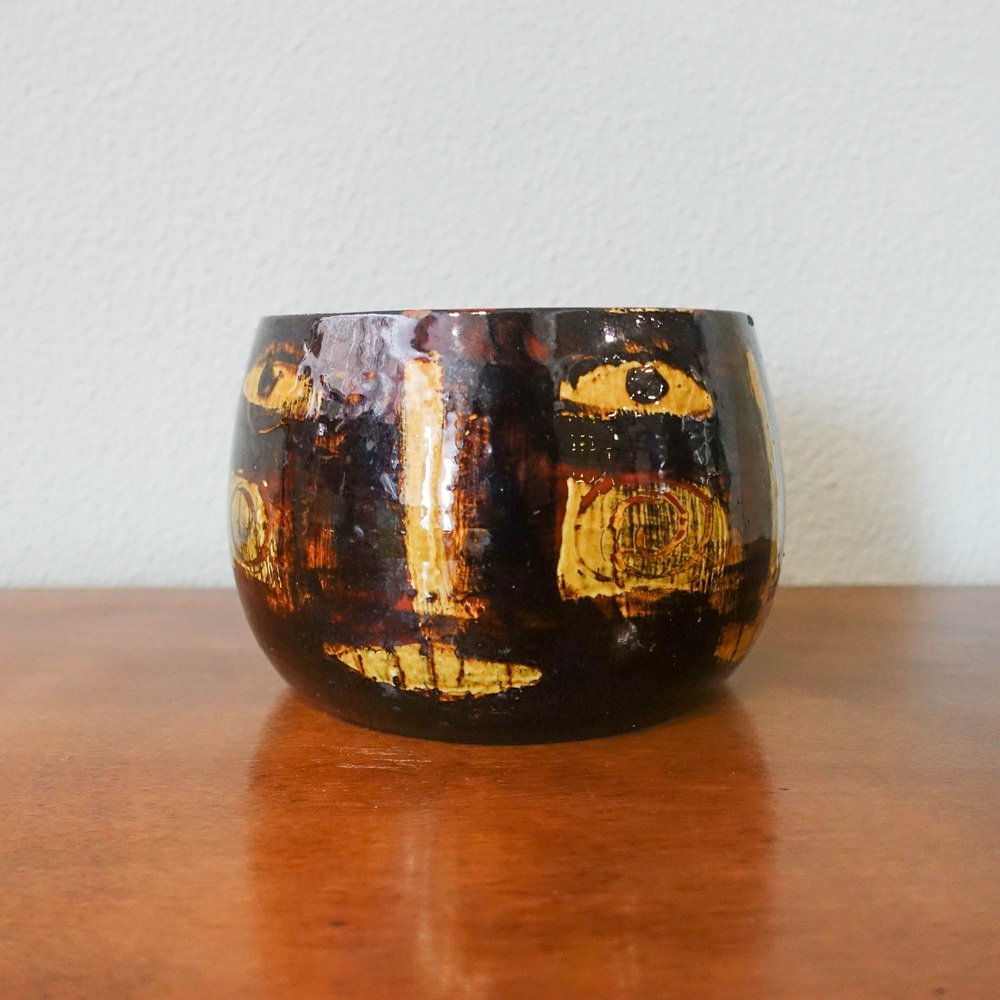 Vintage Anthropomorphic Ceramic Box, 1950s for sale at Pamono