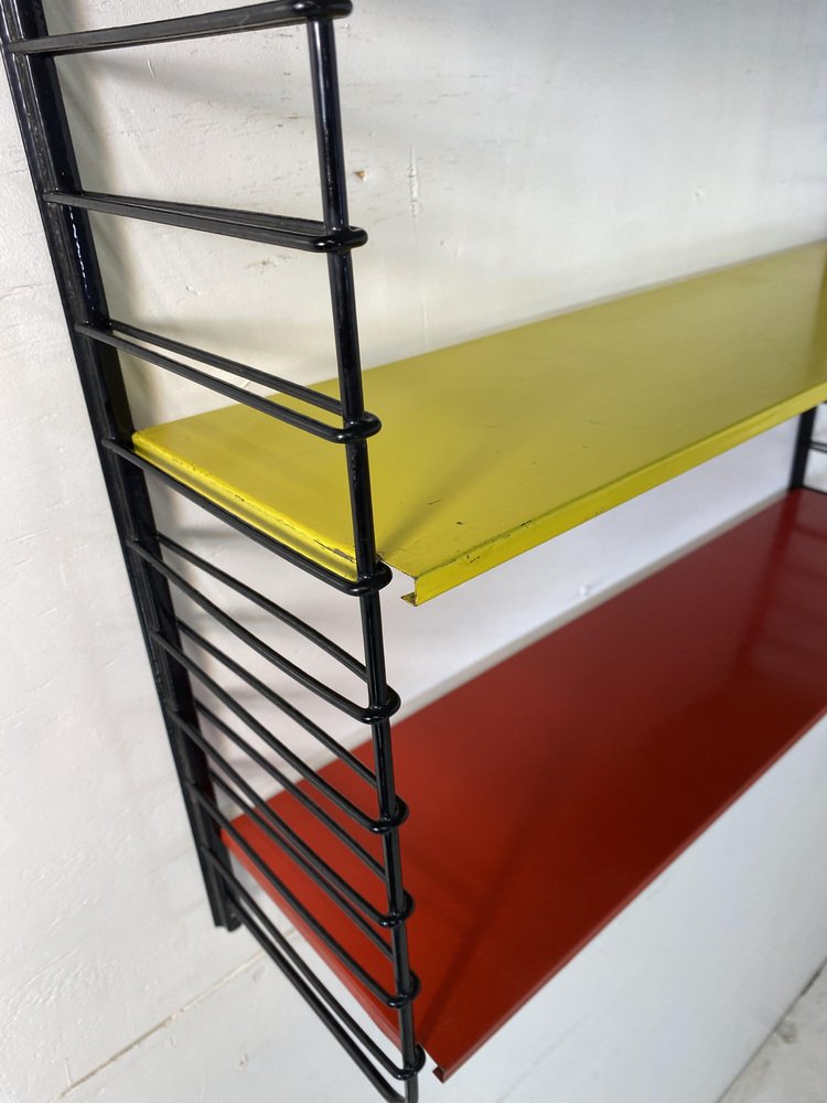 Mid-Century Modernist Metal Wall Unit, 1960s for sale at Pamono