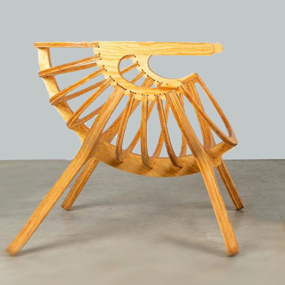 Set of Modern Skeleton Armchair by Hannes Dhaese, Belgium, 2010s for ...