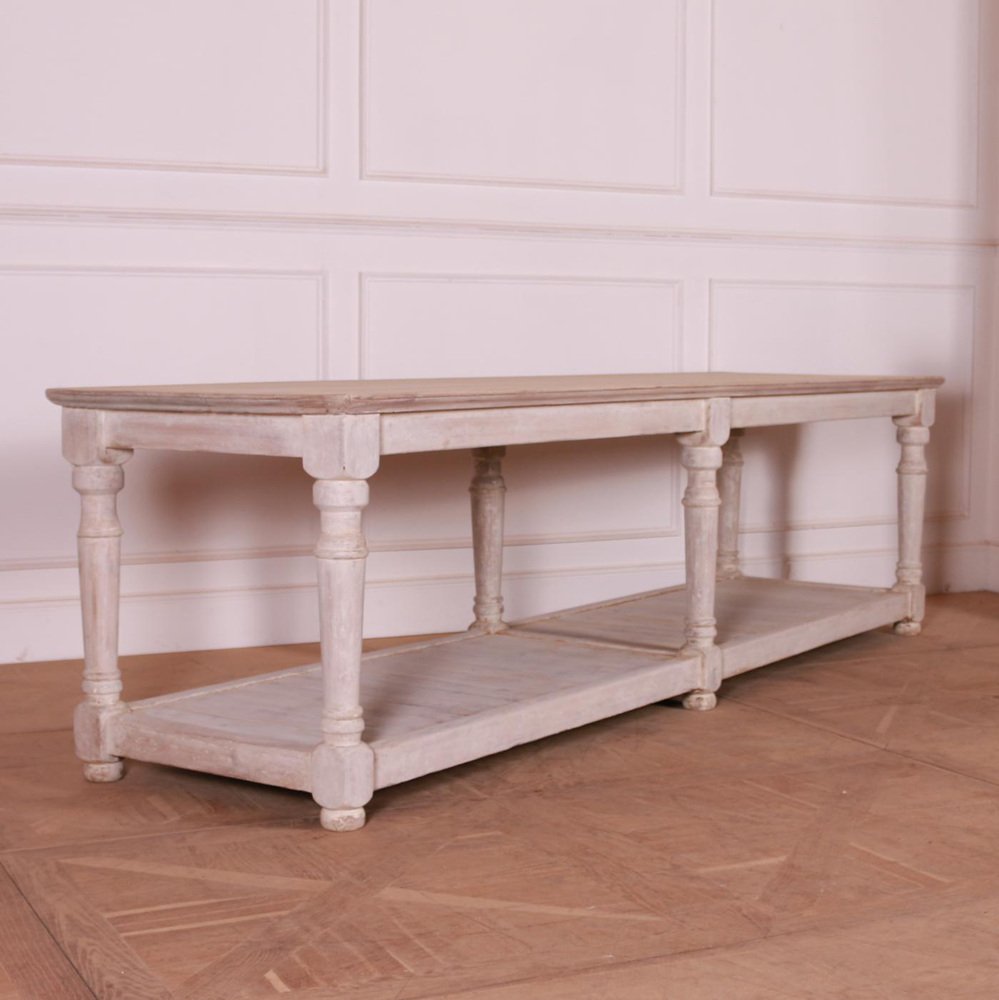 French Painted Drapers Table for sale at Pamono