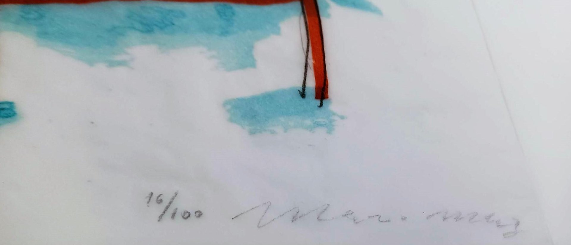 Mario Merz, Untitled, 1991, Etching for sale at Pamono