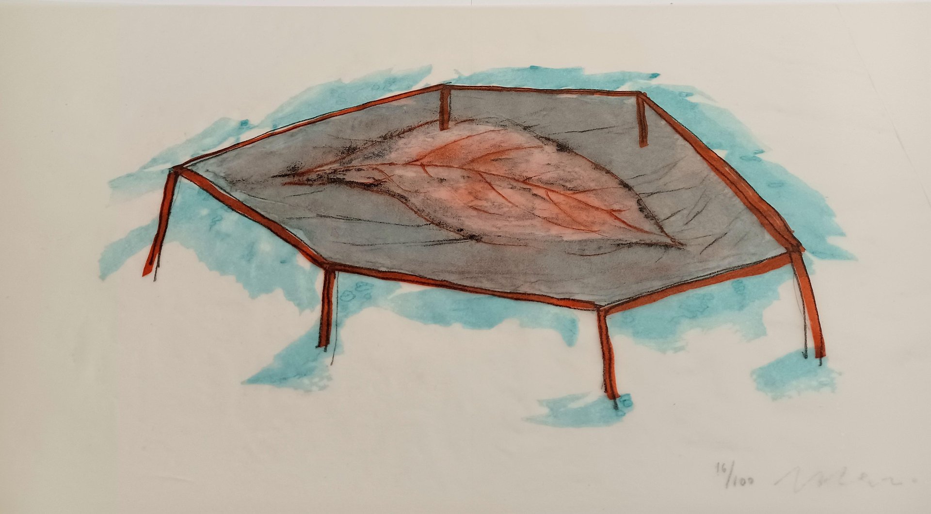 Mario Merz, Untitled, 1991, Etching for sale at Pamono