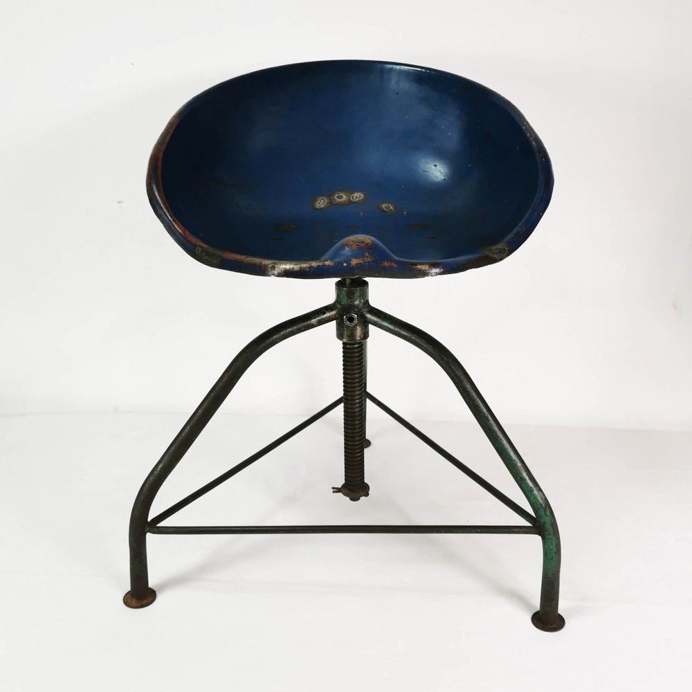 German Industrial Chair, 1950s for sale at Pamono