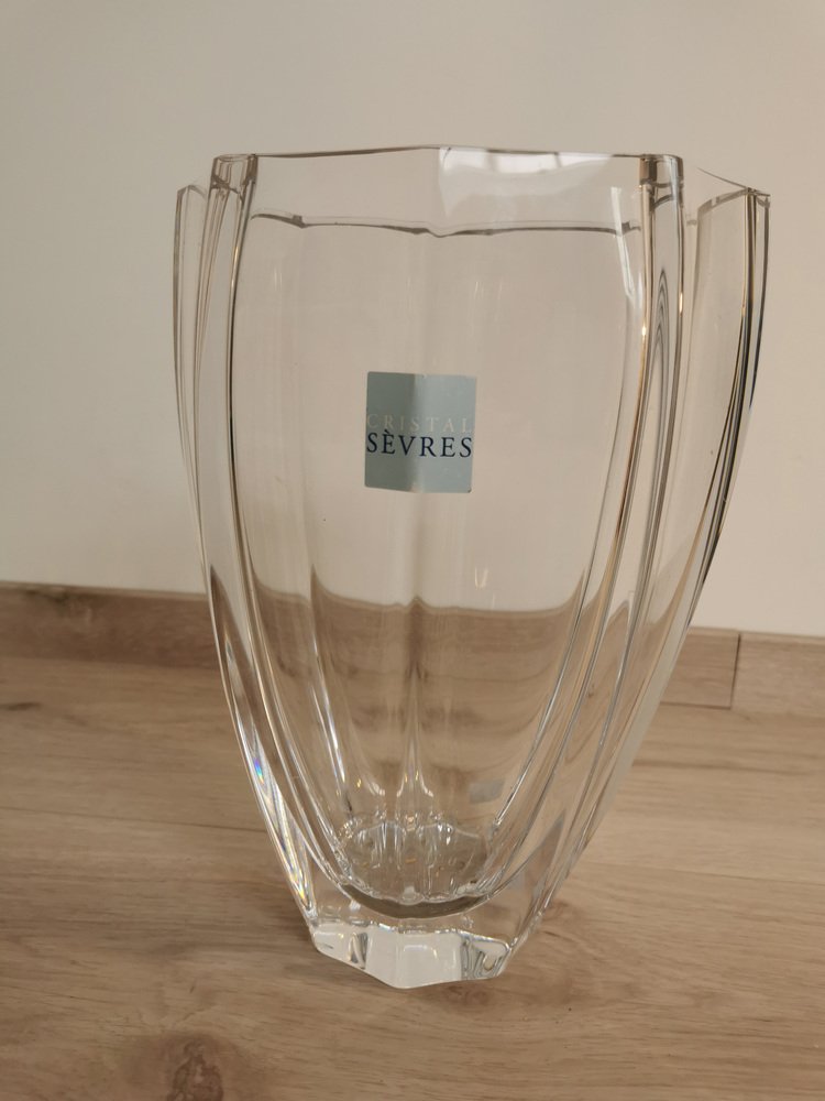 Vase En Cristal De Sevres
