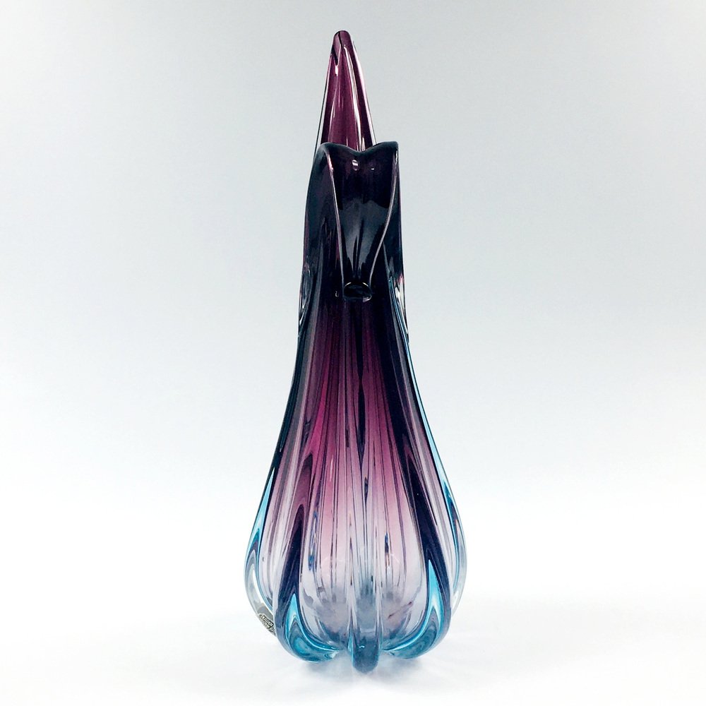 Grand Pichet ou Vase Mid-Century en Verre de Murano de Barovier & Toso, Italie, 1960s en vente ...