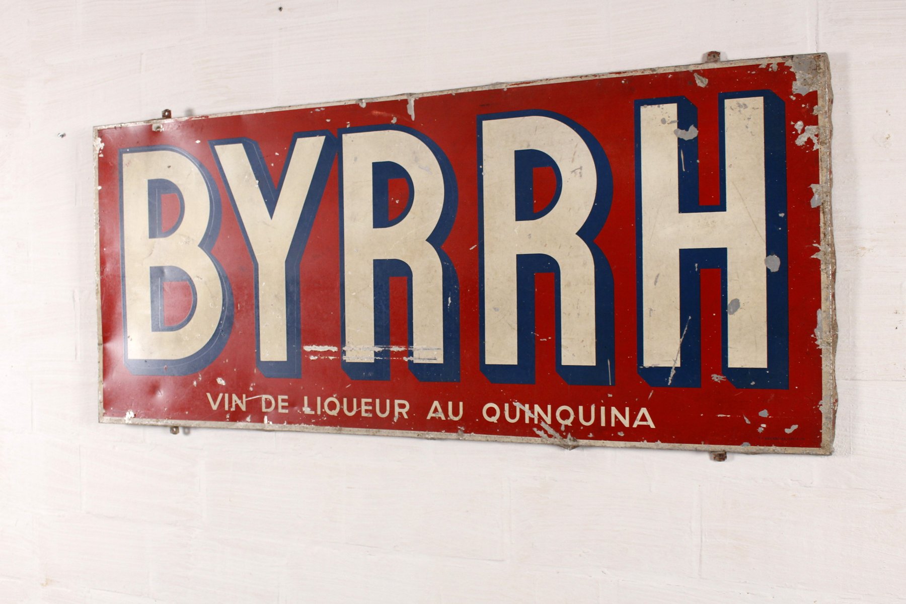 Vintage Byrrh Werbeschild, 1956 bei Pamono kaufen