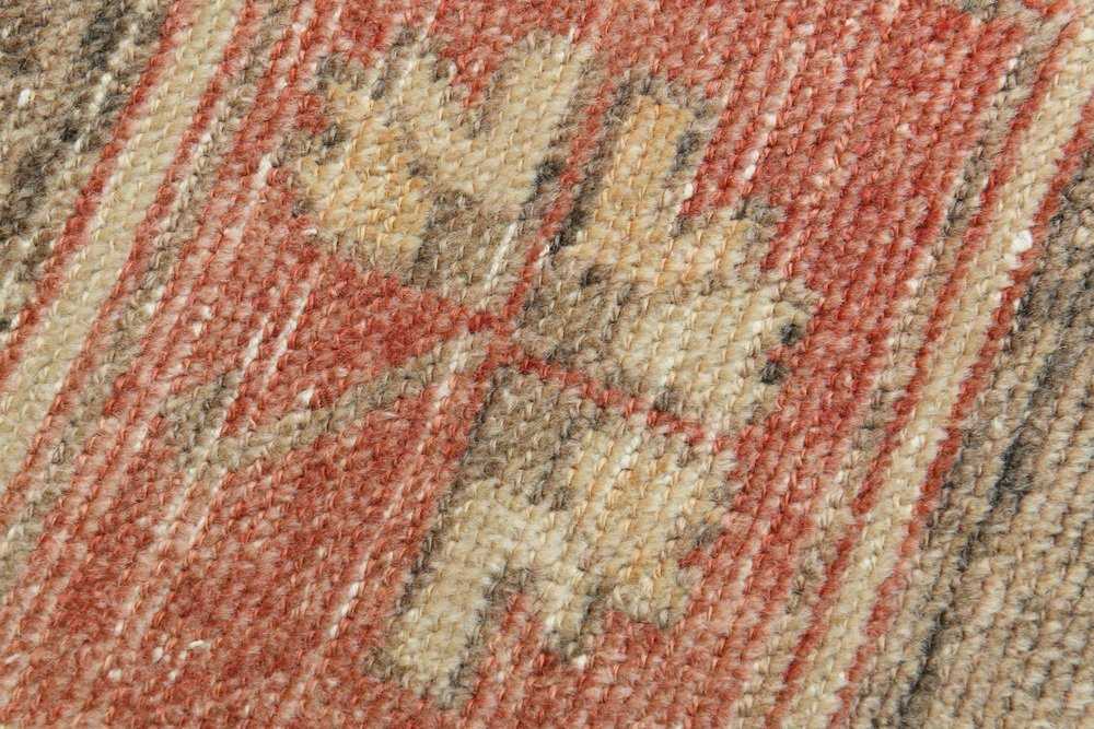 Vintage Turkish Wool Geometric Rug, 1960s for sale at Pamono