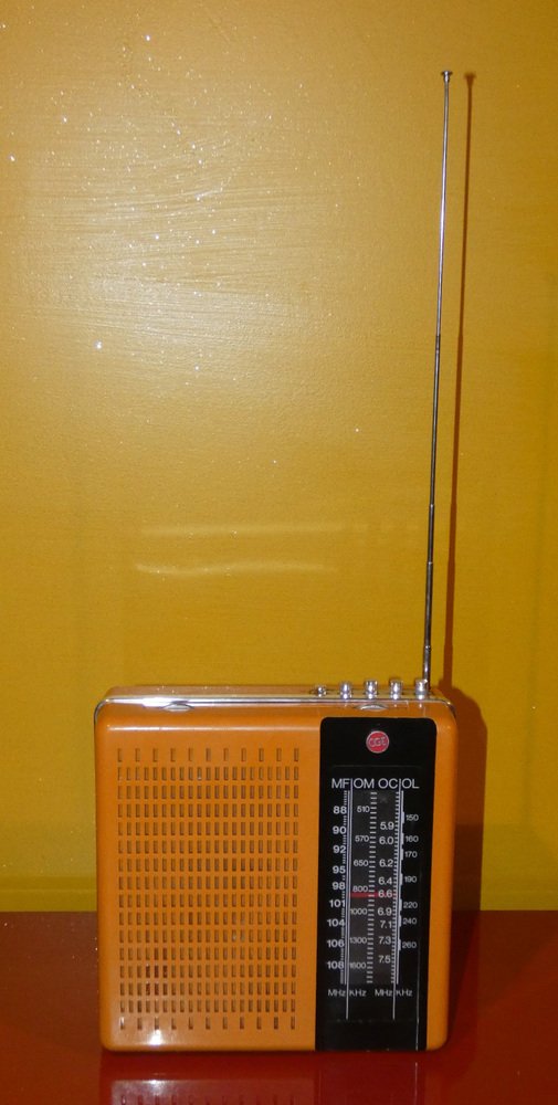 Portable Radio from CGE, Italy, 1970s for sale at Pamono