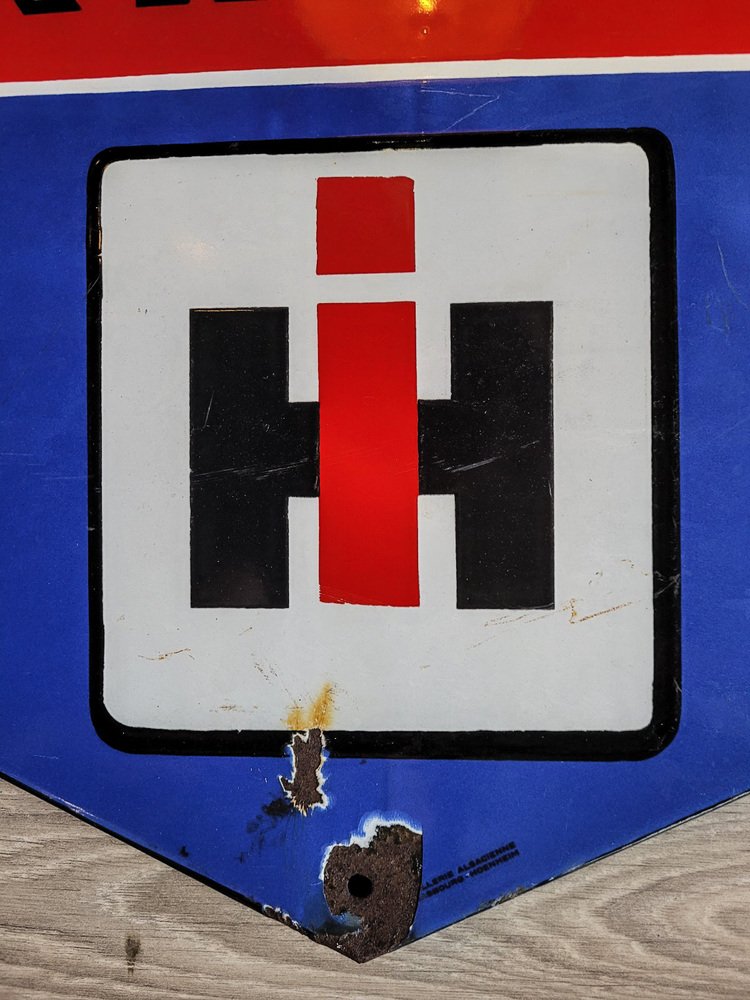 Große emaillierte Plakette von McCormick, 1950er bei Pamono kaufen