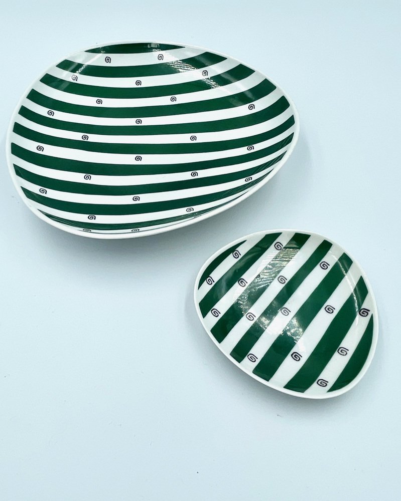 New Look Porcelain Plates from Metzler & Ortloff, Germany, 1960s, Set ...