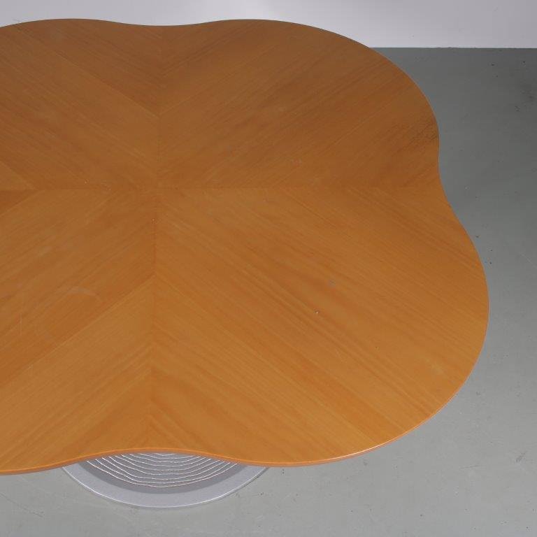Freeform Top Dining Table by Leolux, Netherlands, 1990s for sale at Pamono