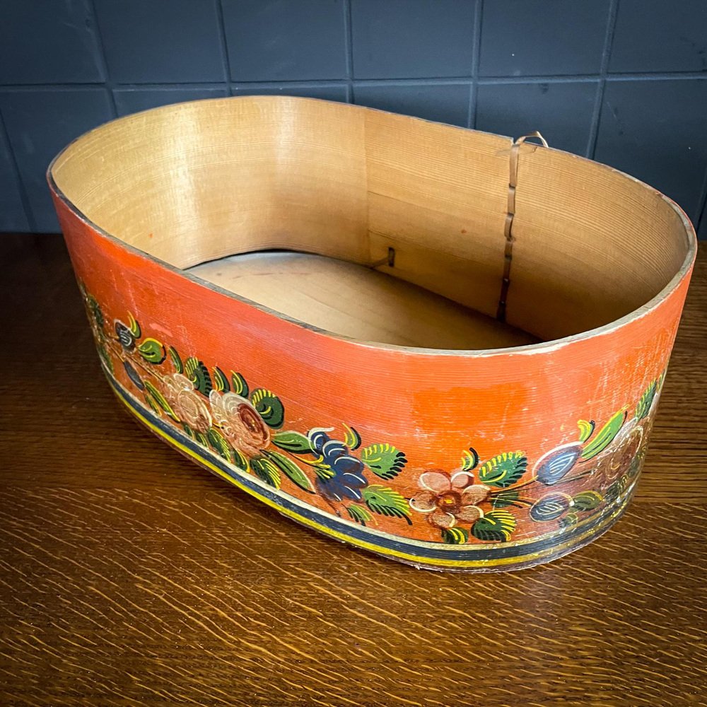 Antique Hand-Painted Chips Box, 1800s for sale at Pamono