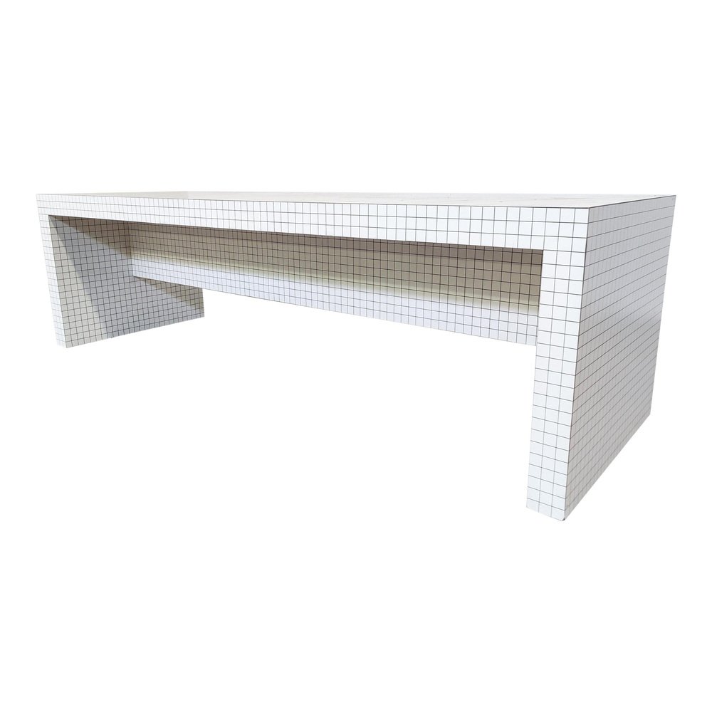 Large Quaderna Console Table by Superstudio for Zanotta, Italy, 1970s for sale at Pamono