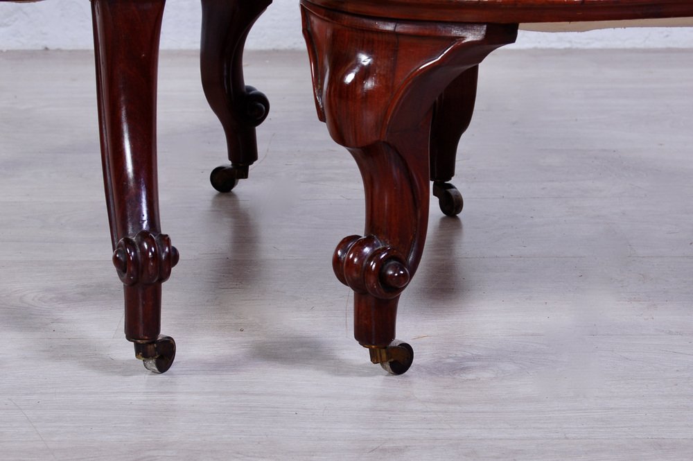 Set of Victorian British Lounge Chairs, 1890s for sale at Pamono