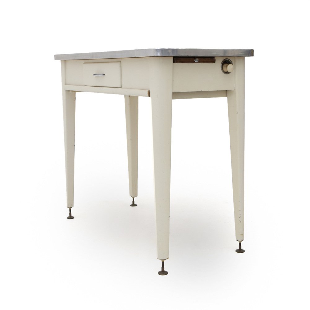 Wooden Dining Table with Formica Top, 1950s for sale at Pamono