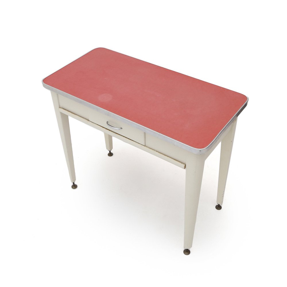 Wooden Dining Table with Formica Top, 1950s for sale at Pamono