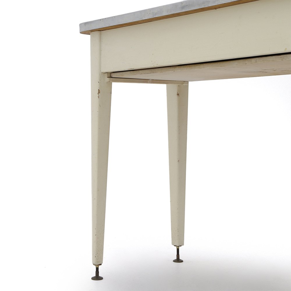 Wooden Dining Table with Formica Top, 1950s for sale at Pamono