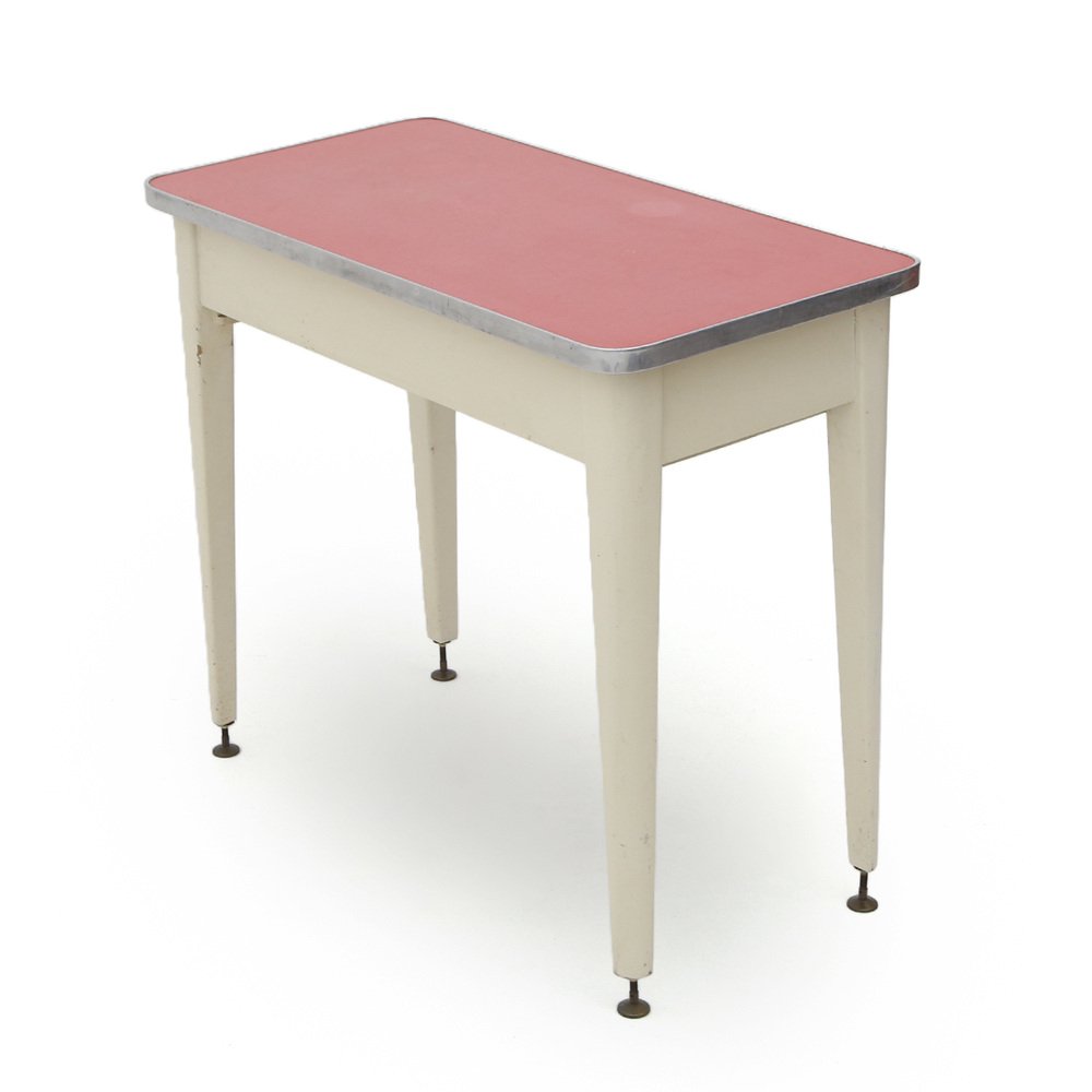 Wooden Dining Table with Formica Top, 1950s for sale at Pamono