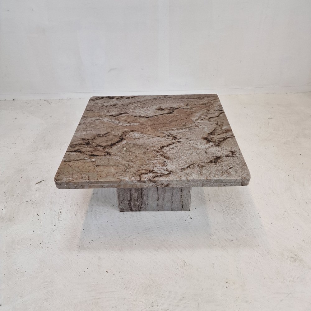 Table Basse en Granit, Italie, 1980s en vente sur Pamono