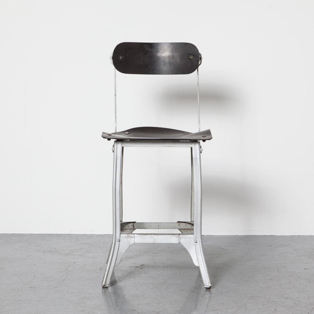Tan-Sad Fabrikarbeiter Hocker, 1950er bei Pamono kaufen