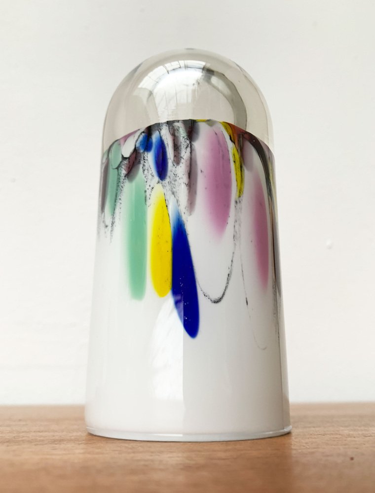 Postmodern Glass Vase by Hans Jürgen Richartz for Richartz Art ...