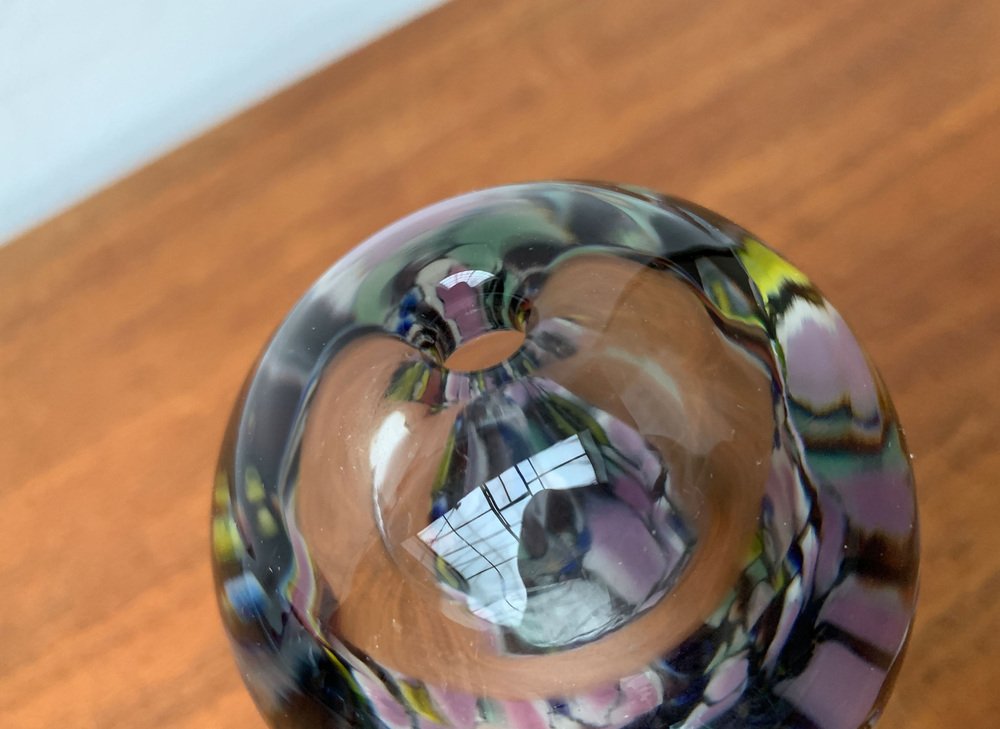 Postmodern Glass Vase by Hans Jürgen Richartz for Richartz Art ...