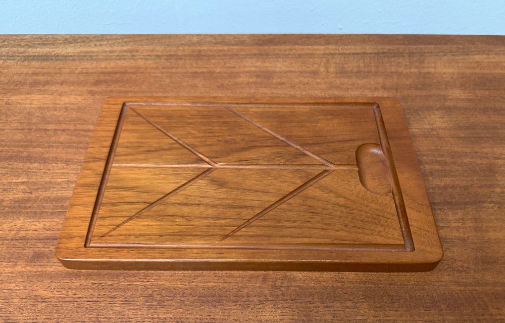 Swedish Teak Cutting Board by Karl Holmberg, 1960s for sale at Pamono