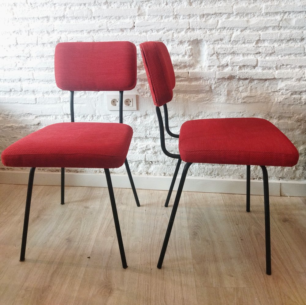 Set of Maga Dining Chairs by André Simard for Airborne, 1950s for sale ...