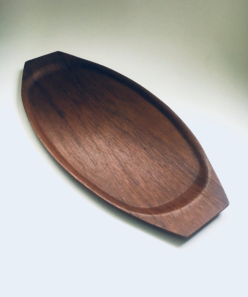 Teak Serving Tray, Sweden, 1960s for sale at Pamono