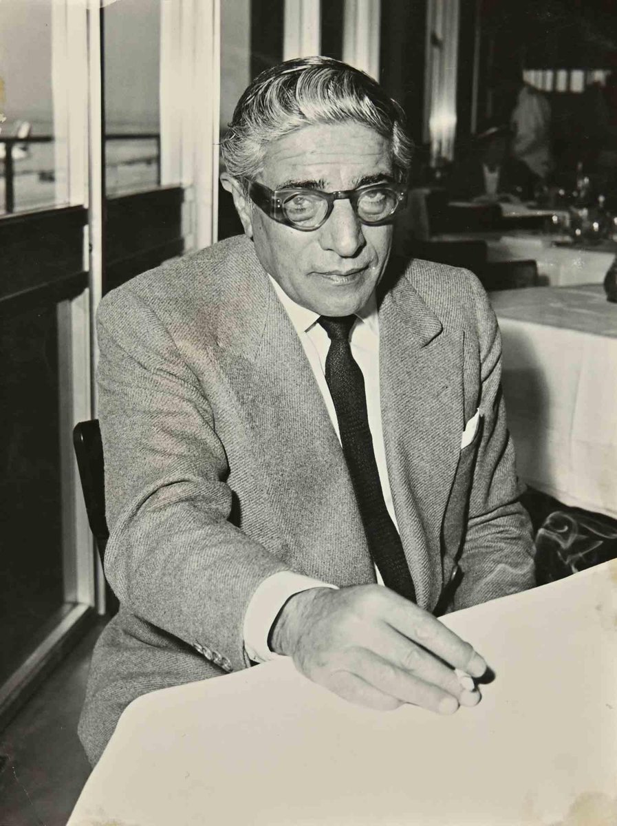 Unknown, Aristotle Onassis, 1970s, Black and White Photograph for sale ...