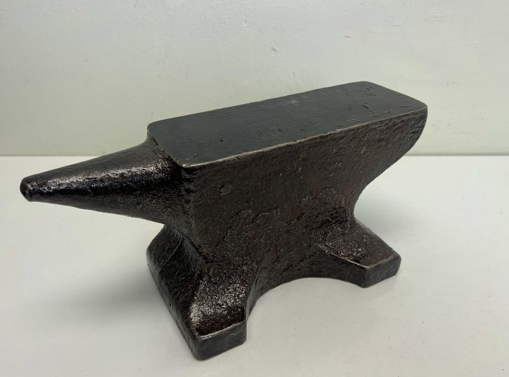 Antique Cast Iron Blacksmith Anvil, 1900s for sale at Pamono